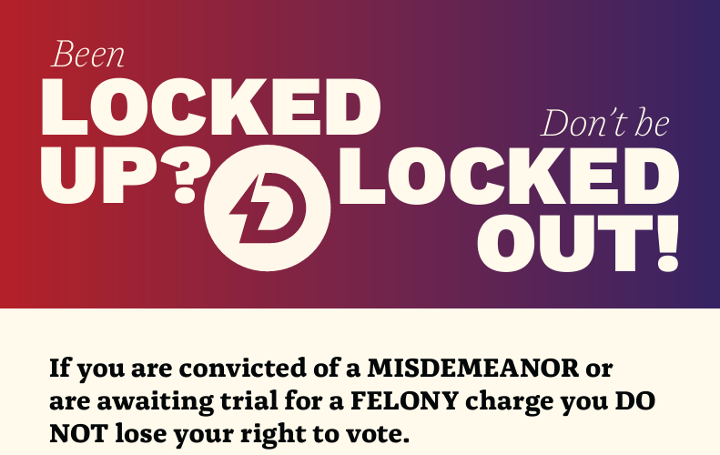 “Been locked up? Don’t be locked out!”(ENGLISH) - Democracy NC